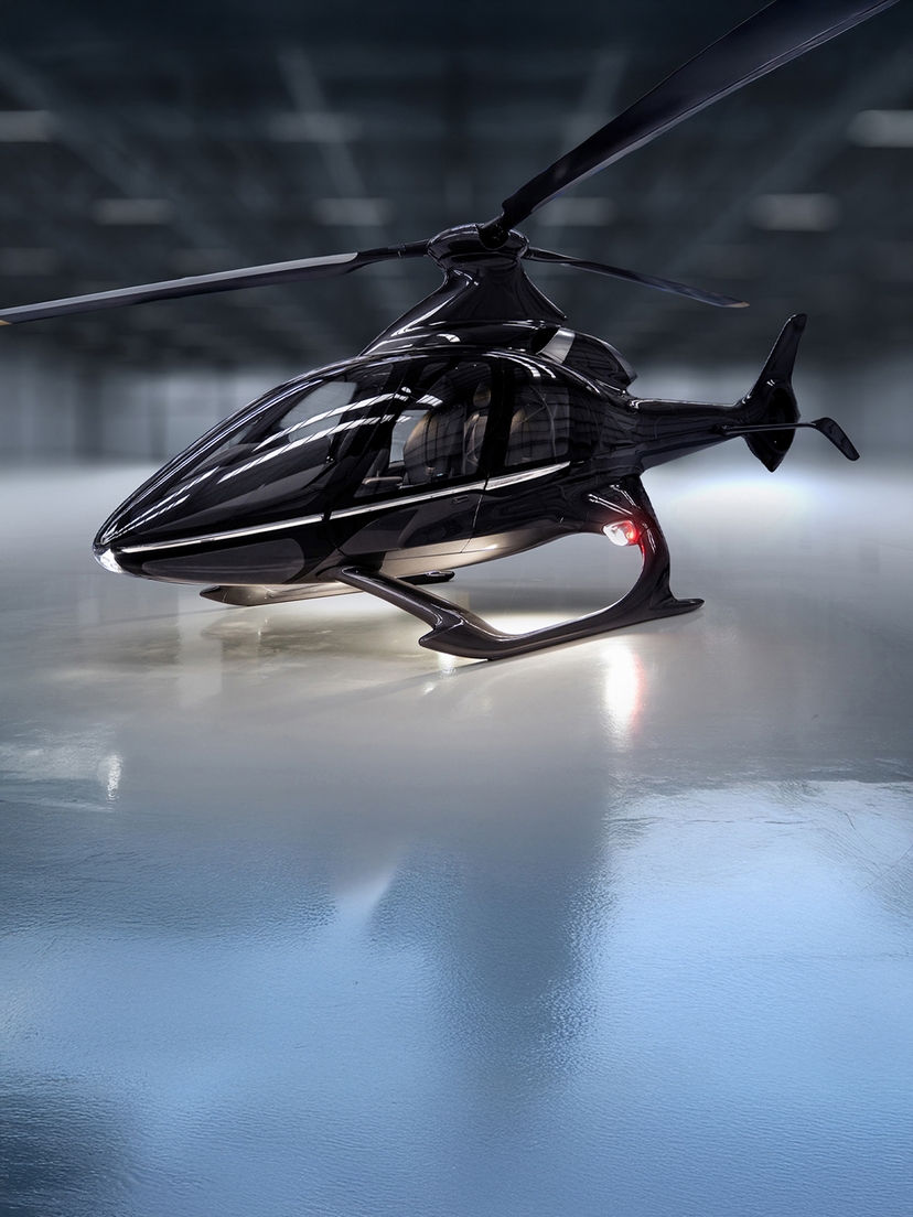 Exterior Concept - Private Helicopter - HILL HELICOPTERS