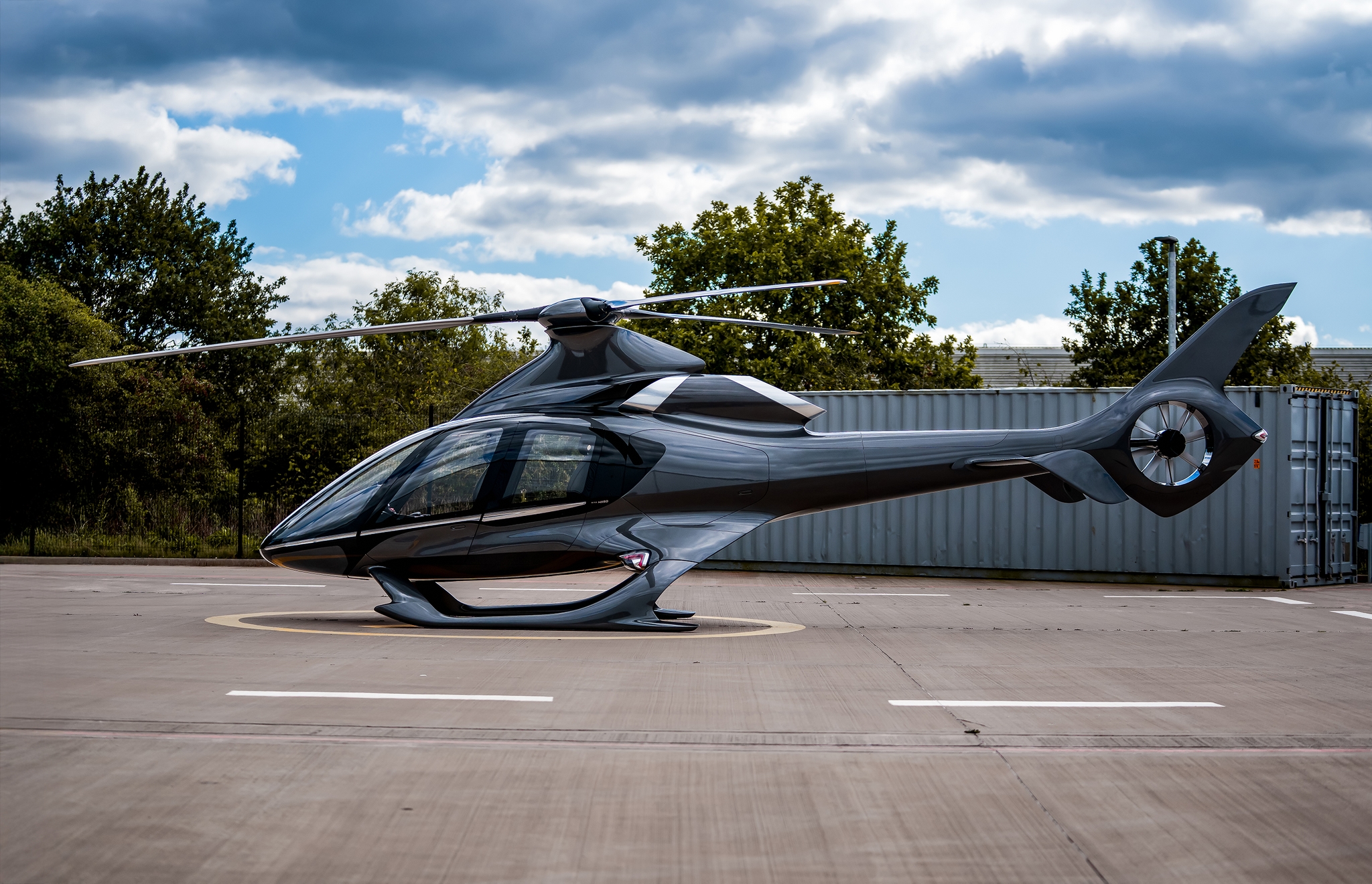 Exterior Concept - Private Helicopter - HILL HELICOPTERS