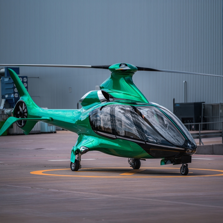 Exterior Concept - Private Helicopter - HILL HELICOPTERS