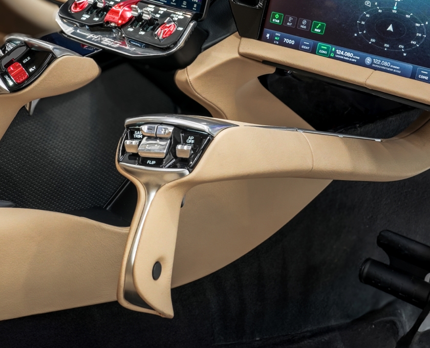 Interior Concept - Private Helicopter - HILL HELICOPTERS