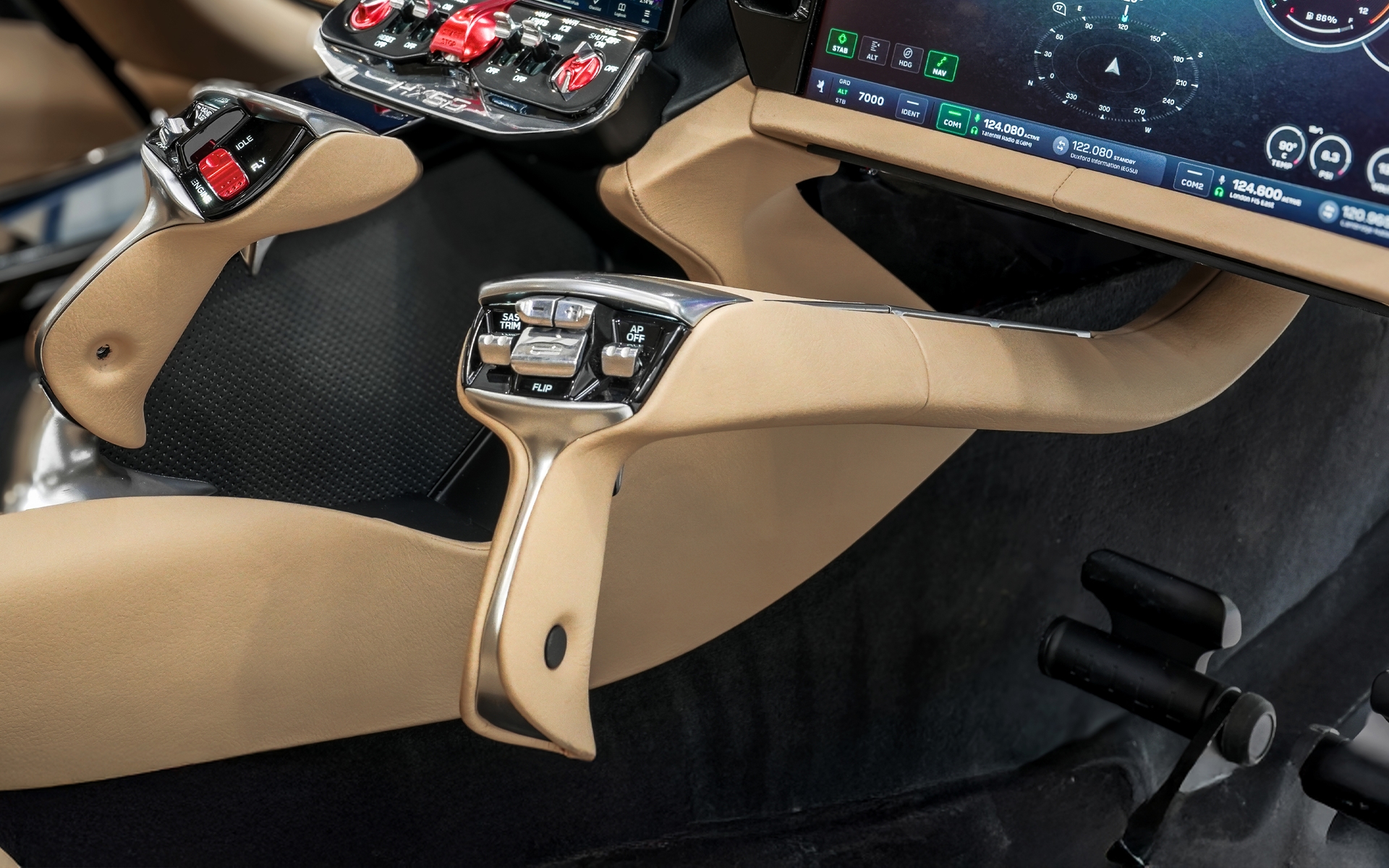 Interior Concept - Private Helicopter - HILL HELICOPTERS