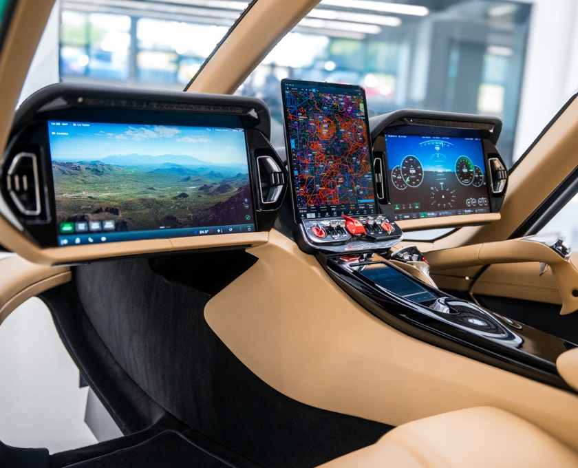 Interior Concept - Private Helicopter - HILL HELICOPTERS