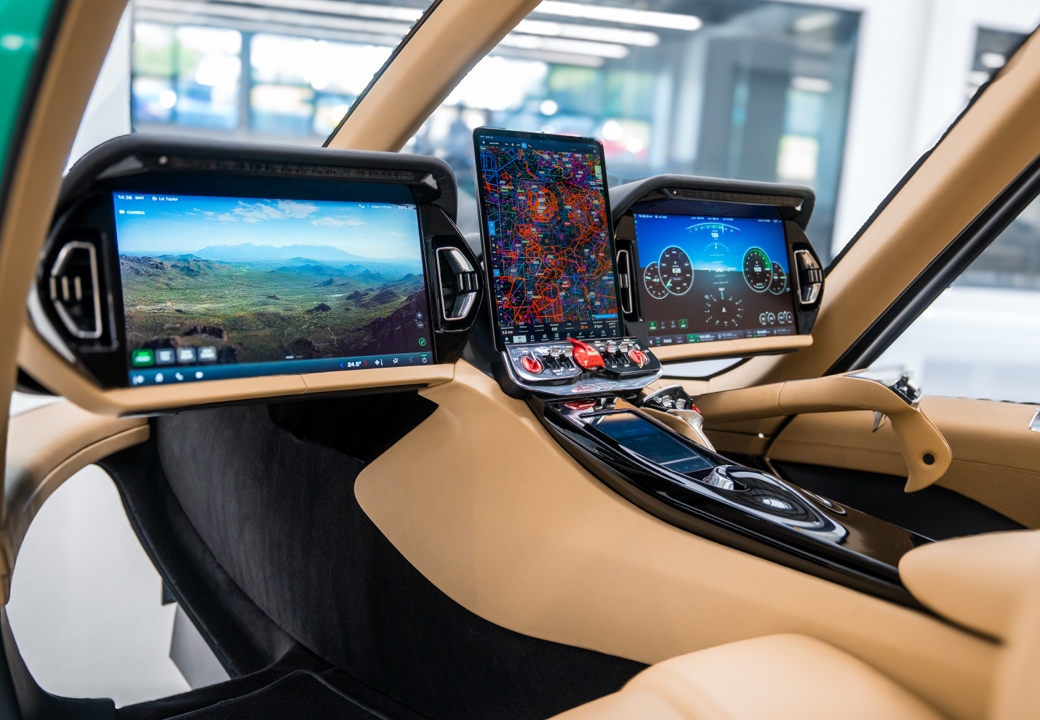 Interior Concept - Private Helicopter - HILL HELICOPTERS