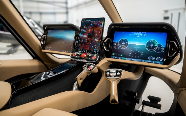 Interior Concept - Private Helicopter - HILL HELICOPTERS